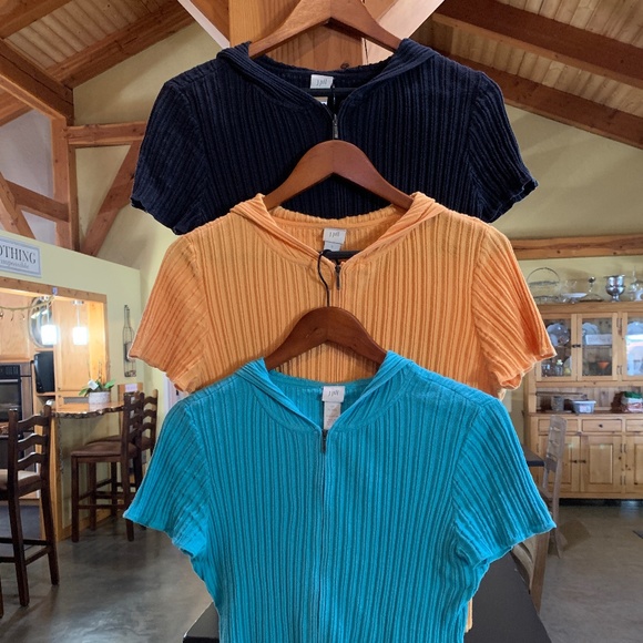 J. Jill | Sweaters | Trio Of J Jill Womens Zip Front Hooded Cardigan ...